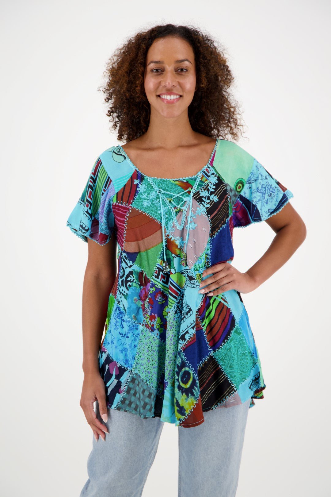 Shop Patchwork Dresses | Skirts | Pants | Free Shipping 15% Off ...
