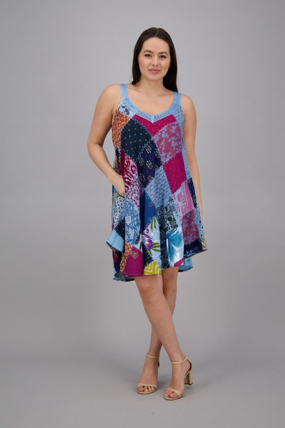 Shop Patchwork Dresses | Skirts | Pants | Free Shipping 15% Off ...