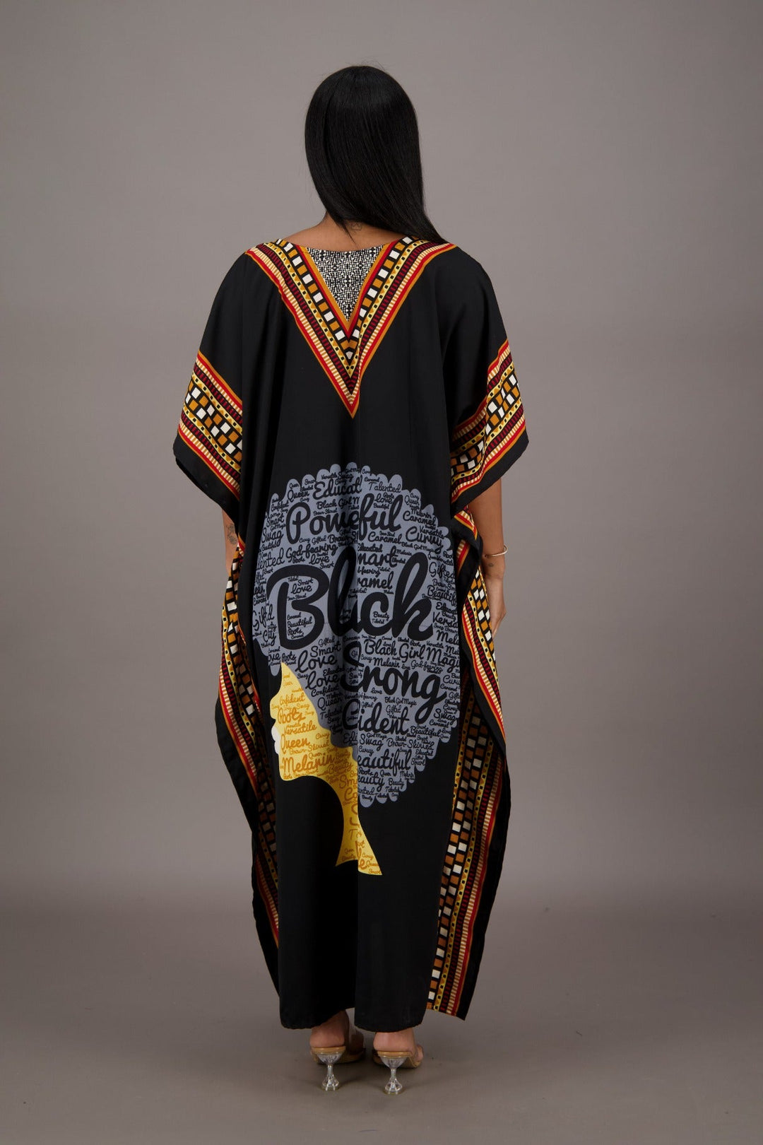 Dashiki Border African Lady Kaftan - Embrace African Roots – Advance ...