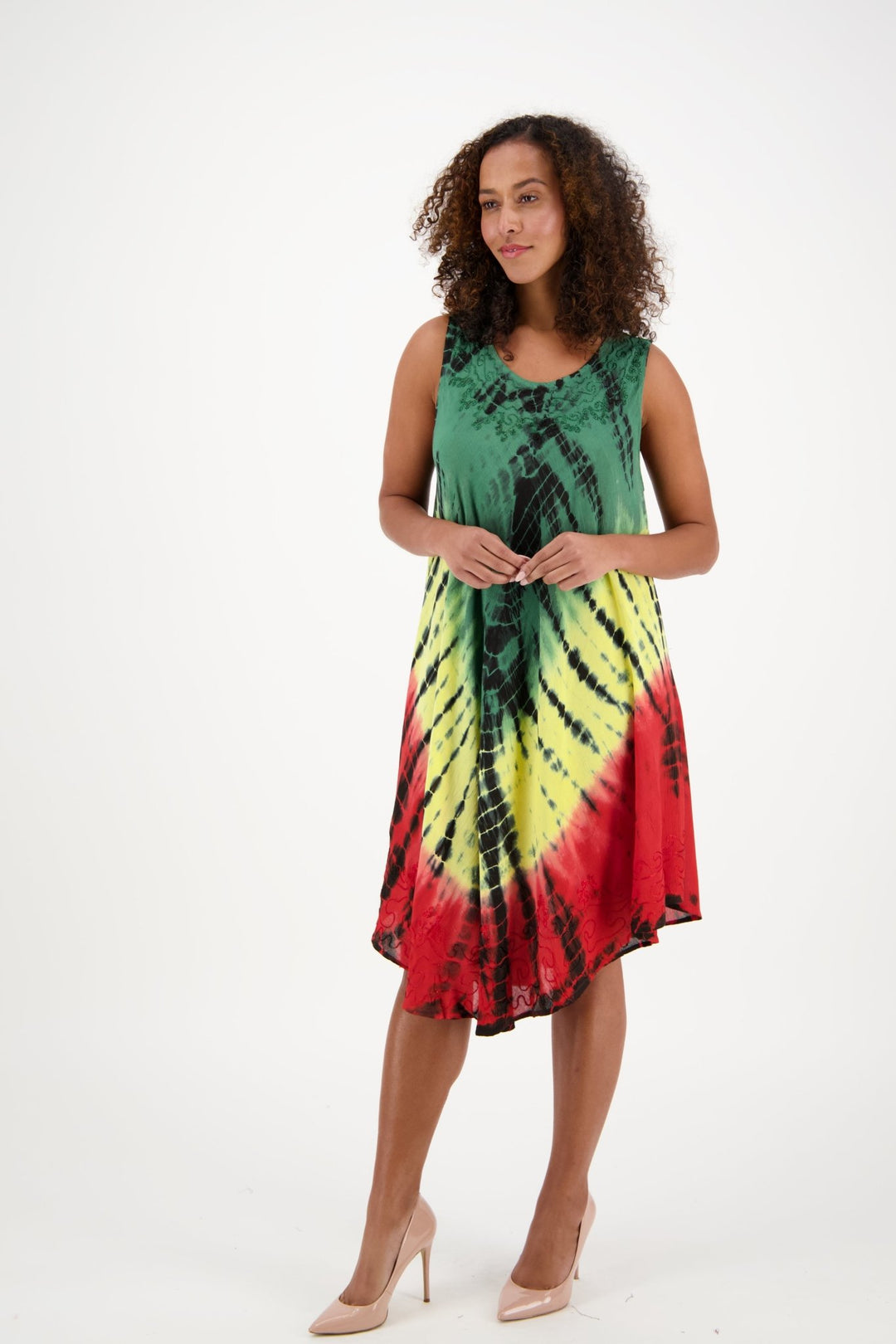 Rasta Inspired House Dress One Size 22151 – Advance Apparels Inc